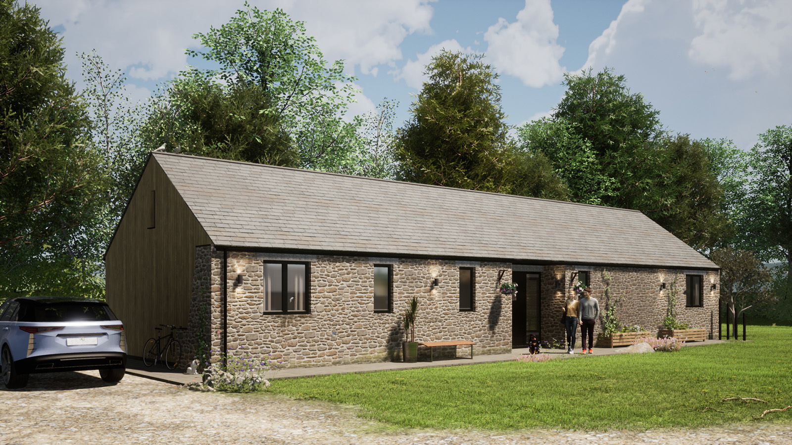 Class Q Barn Conversions from Metters and Wellby Architects, Bude Cornwall